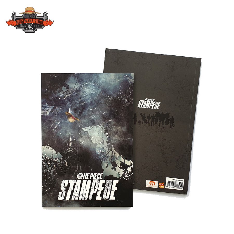 (L) Notebook A5 สมุดโน้ต Op Stampede BK วันพีซ มูกิวาระ – Mugiwara Thailand